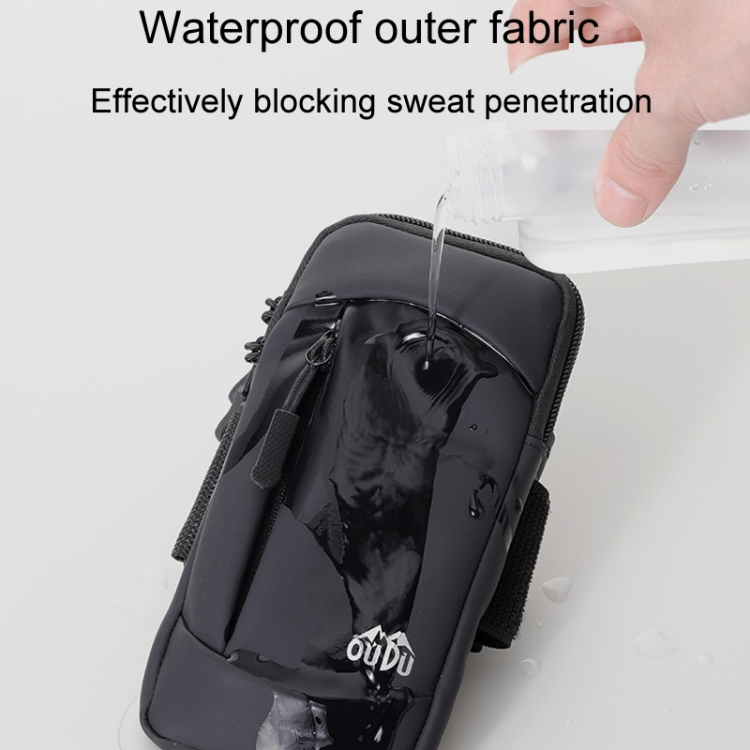 OUDU Outdoor Running Cell Phone Arm Bag Unisex Sports Portable Mobile ...
