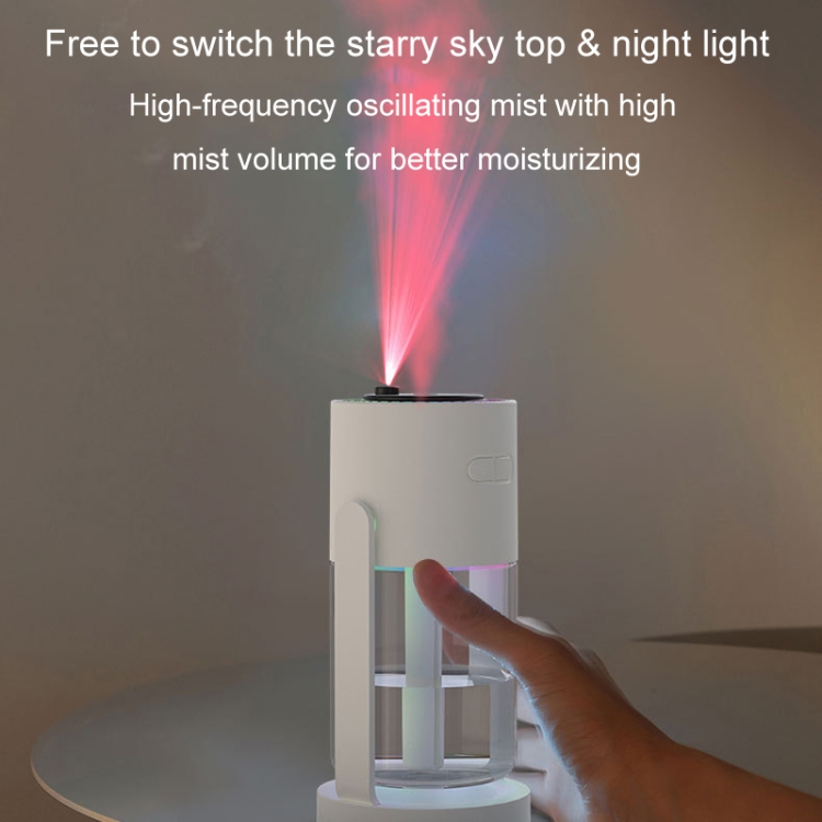 280ml Star Projection Light Humidifier USB Car Diffuser Humidifier ...