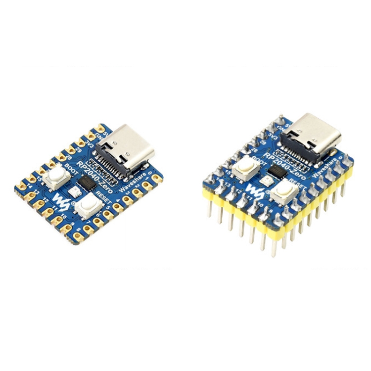 Placa MCU Waveshare tipo Pico basada en Raspberry Pi RP2040 ...