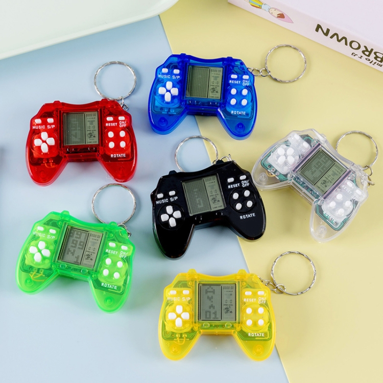 Mini Handheld Nostalgic Tetris Game Machine Game Console Keychain ...