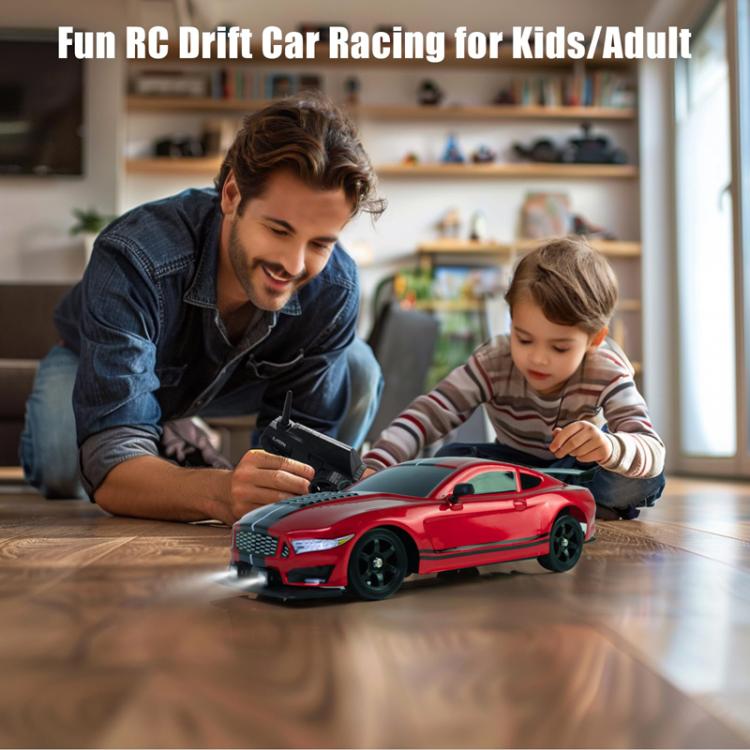 1:16 4WD Drift Spray Light Electric Remote Control Racing Car Toy ...