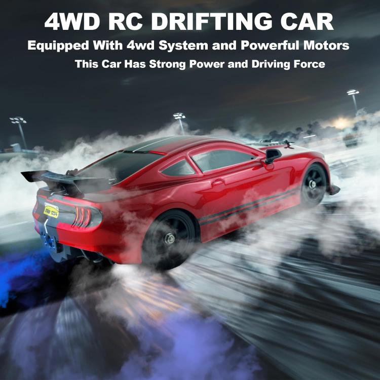 1:16 4WD Drift Spray Light Electric Remote Control Racing Car Toy ...