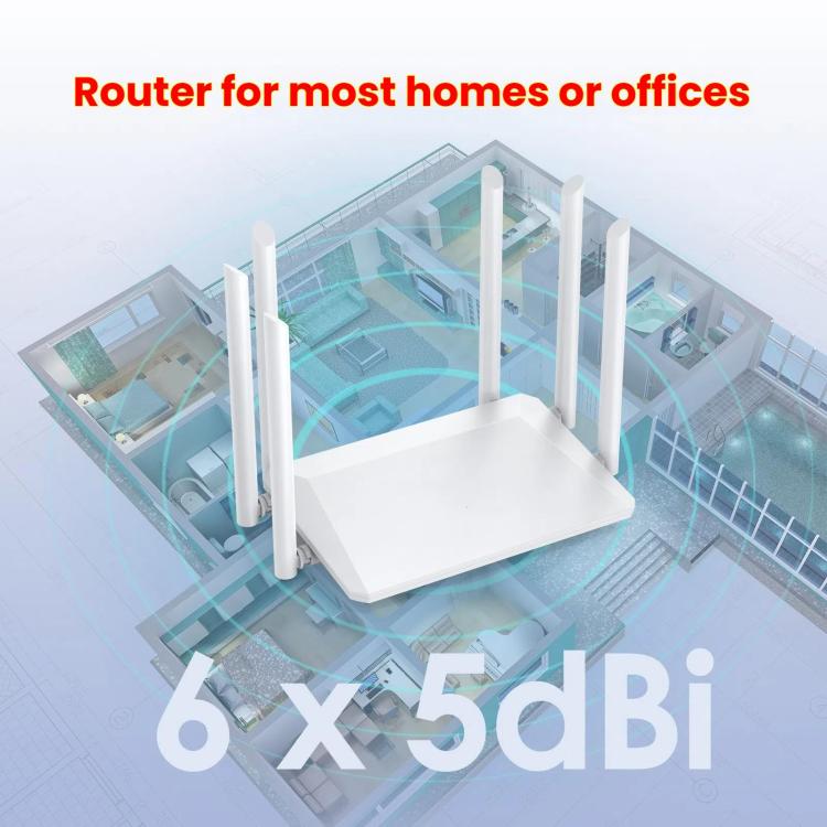 Urant 300Mbps Wireless Router Supports AP Broadband Dial-up With 6x5dB ...