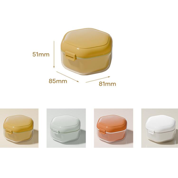 Invisible Braces Box Orthodontic Retainer Organizer Portable Denture ...