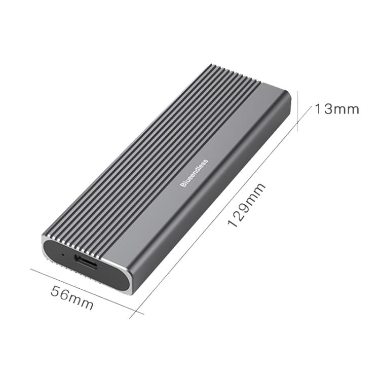 Blueendless 2818SN M.2 Nvme / Sata Dual-protocol Mobile Hard Disk Box ...