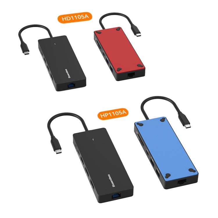 Blueendless Type-C Gigabit Ethernet Port Multi-Screen Different Display ...