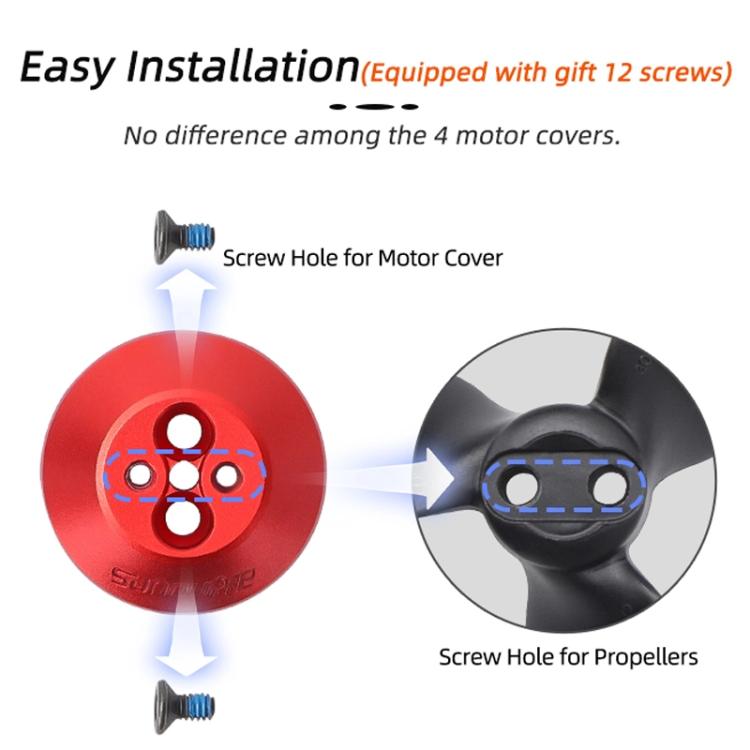 For DJI Avata 2 Sunnylife AT2-MD787 Motor Anti-dust Cover Aluminum ...