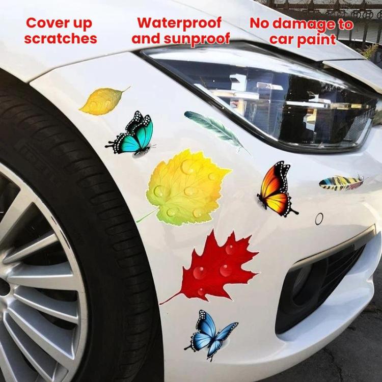 2sets Universal Car Scratch Cover Sticker Waterproof Body Sticker ...