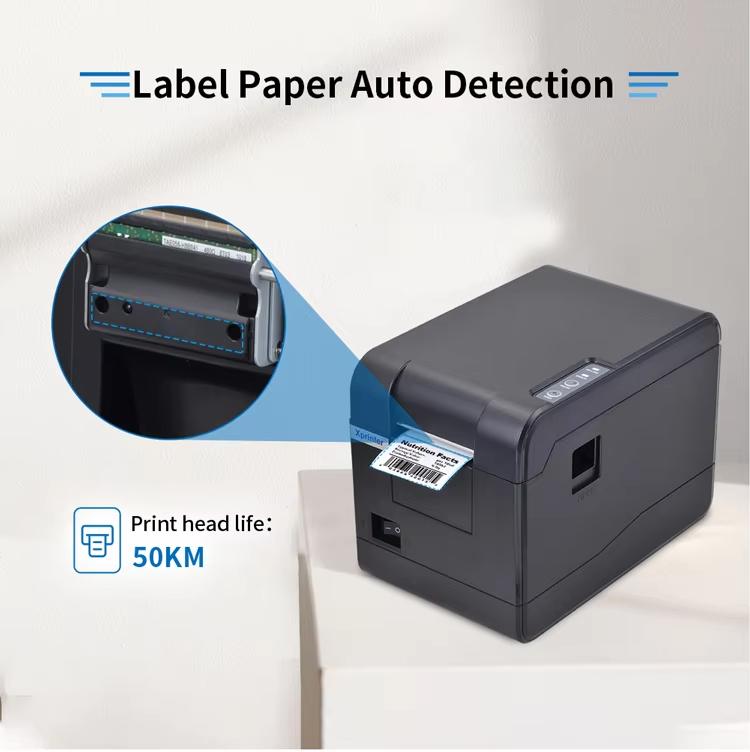 Xprinter XP-233B USB Thermal Barcode Printer For Adhesive Labels, 20 ...