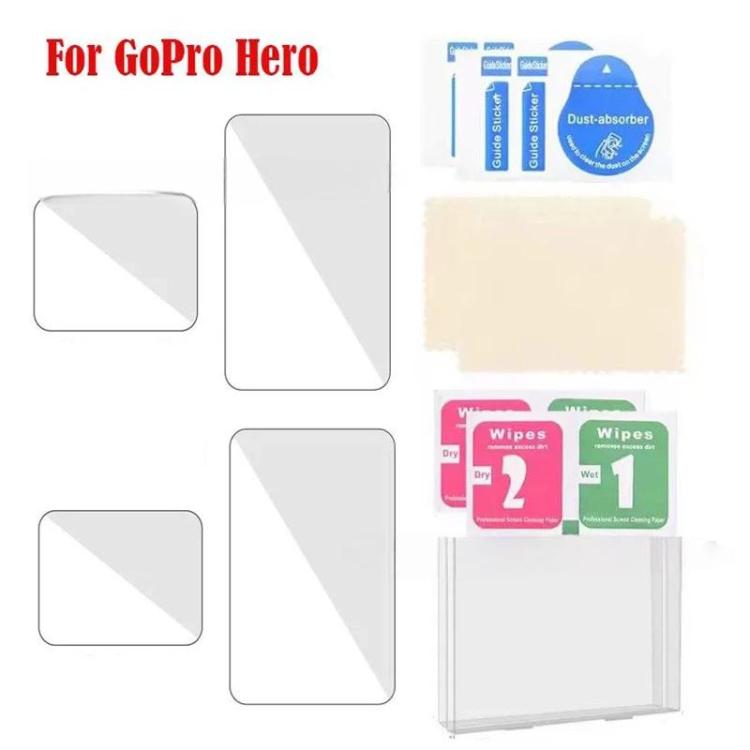For GoPro HERO 4K 2024 Tempered Glass Screen Protector Anti-Scratch ...