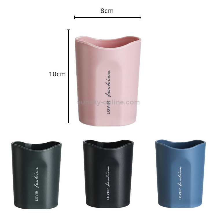 크리 에이 티브 얼굴 컷 구강 컵 커플 칫 솔 컵 용량 310ml 스타일 핸들 핑크없이