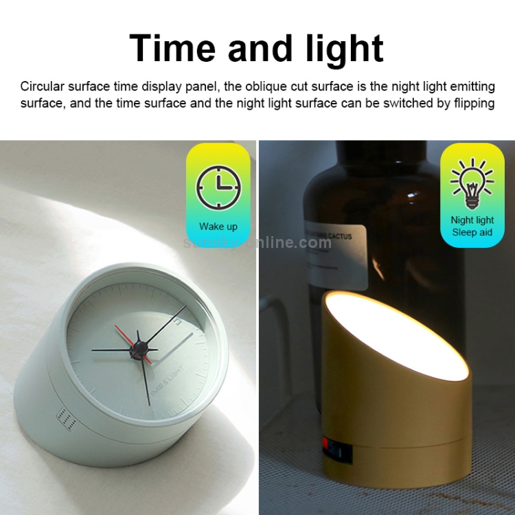 Creative Multifunctional LED Electronic Alarm Clock(Pea Green)