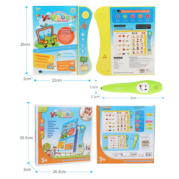 Early Childhood Education Machine Point Reading Machine Toy ...