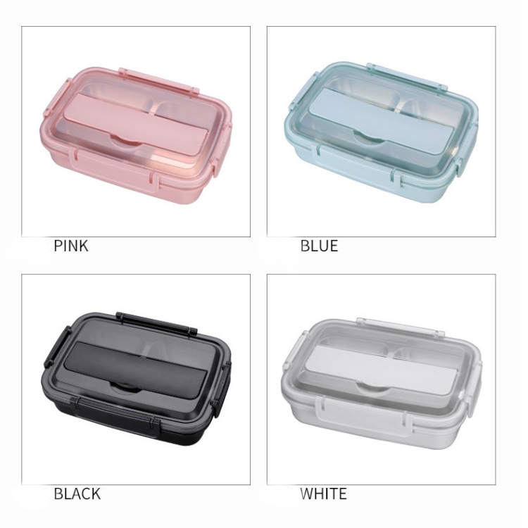 SSGP Office Lunch Box Compartment Lunch Box Student Children Portable ...