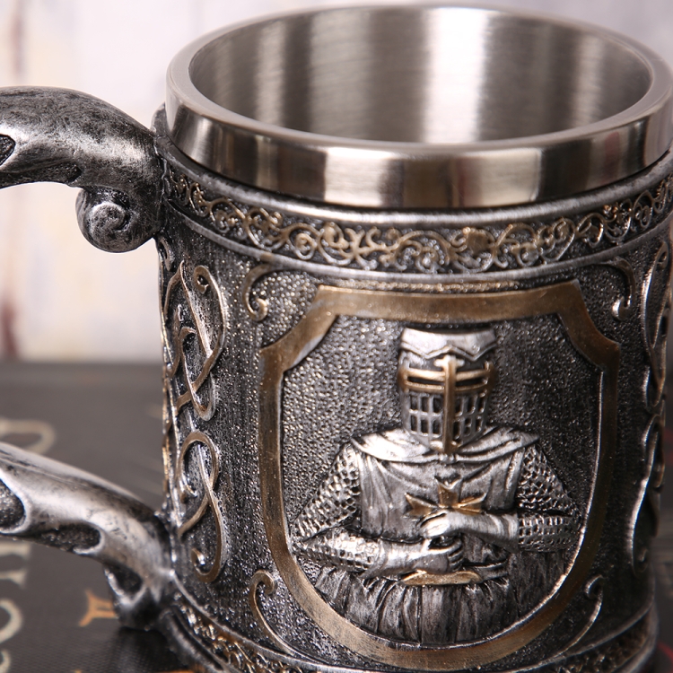 3D Viking Skull Coffee Beer Mug Skull Mug Beer Wine Drink Gift ...