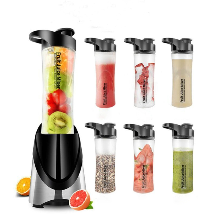 전기 과즙 기 식품 혼합기 자동 과일 야채 감귤 주스 추출기 블랙