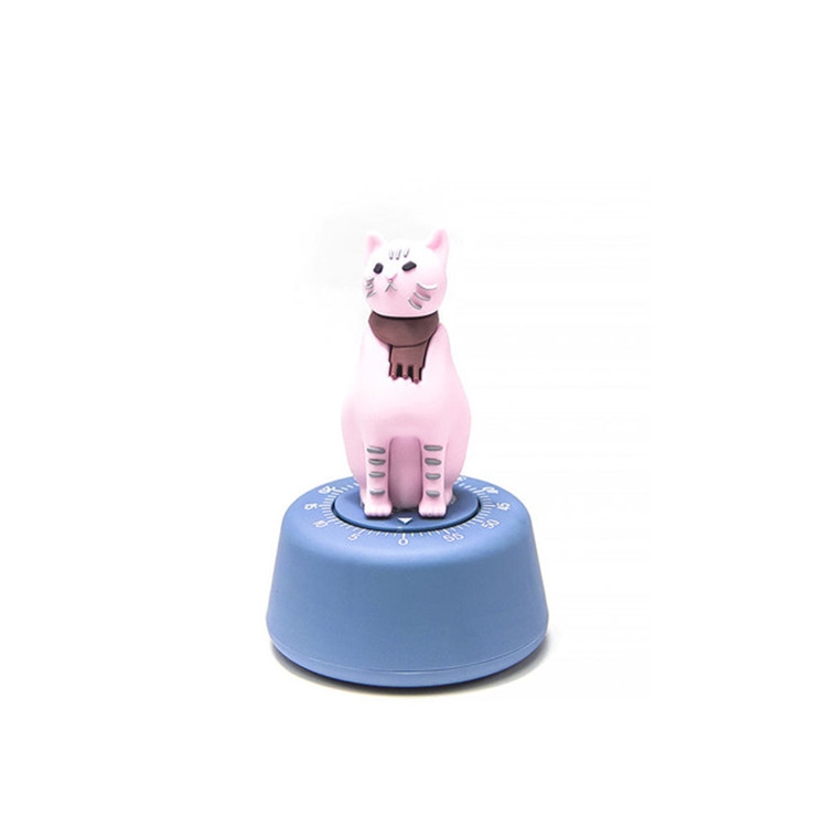 Cartoon Cat Shape Countdown Timer Student Learning Time Manager Kitchen ...