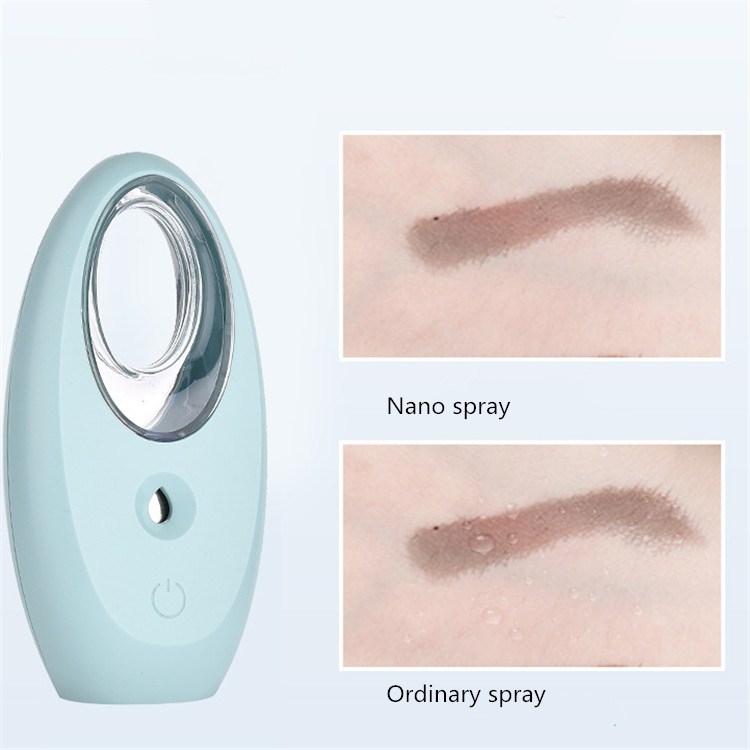30ml 알코올 소독 분무기 휴대용 나노 스프레이 김이 나는 얼굴 수분 측정기 핑크