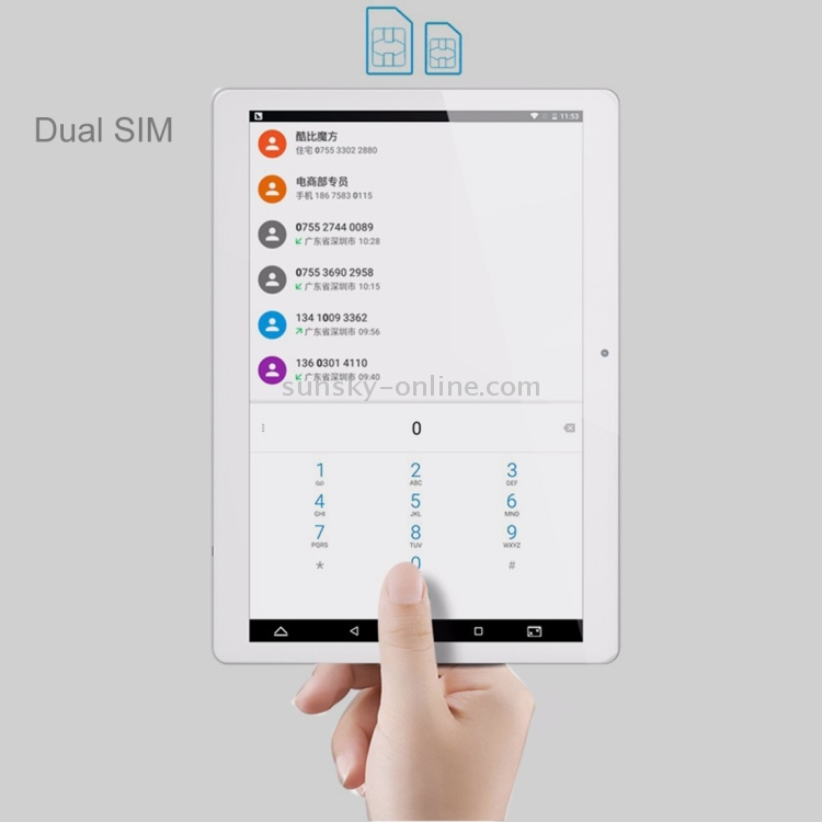 Cube U63 Phone Call Tablet, 9.6 inch, 1GB+16GB