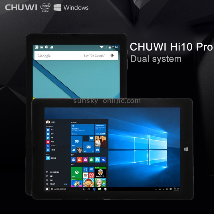 CHUWI Hi10 Pro Dual OS Tablet, 10.1 inch, 4GB+64GB