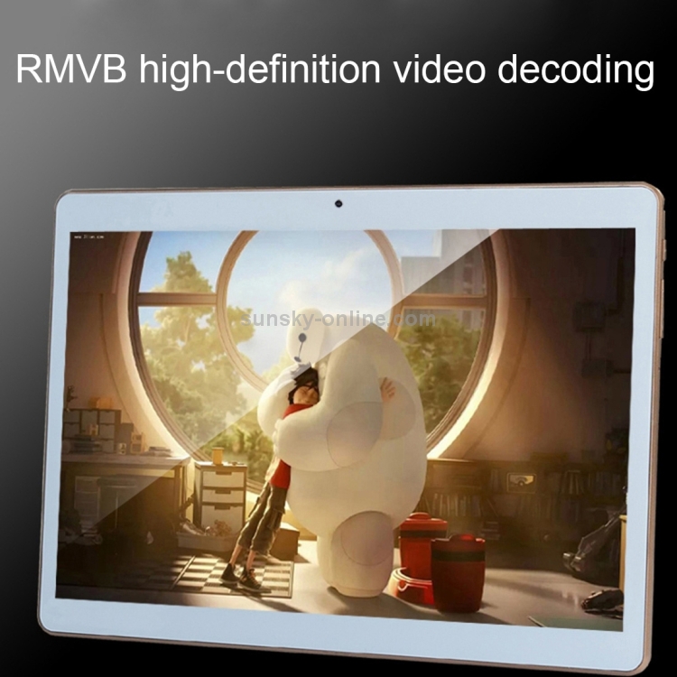 4G Phone Call Tablet PC, 10.1 inch 2.5D, 2GB+32GB