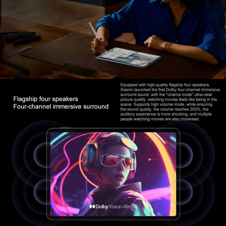 Xiaomi Pad 7 Pro 11.2 inch Soft Light Screen, 8GB+256GB, HyperOS 2 ...