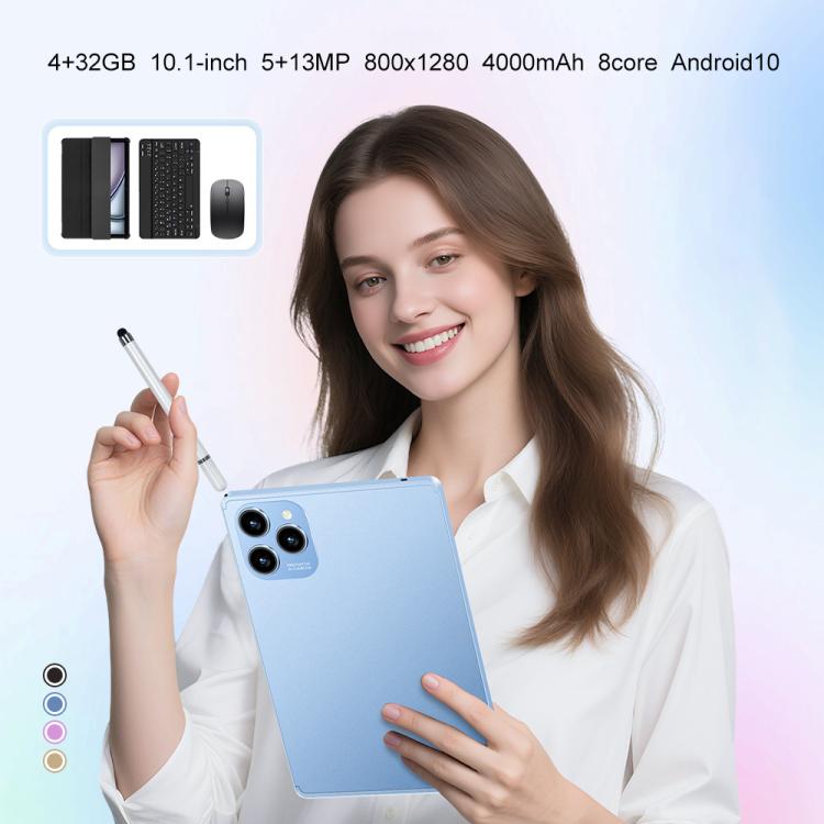 Pad 8 Pro 10.1 inch 4G LTE Tablet PC Combo Set, 4GB+32GB, Android 10 MT6755 Octa Core, with ...
