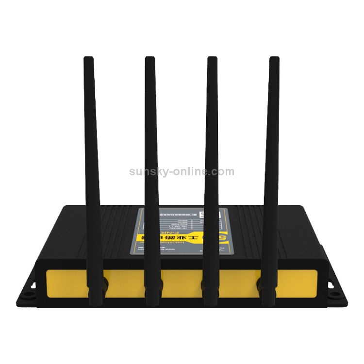 F-NR100 1000Mbps 5G 5-Puertos Router inalámbrico WiFi industrial con 4 antenas, UE