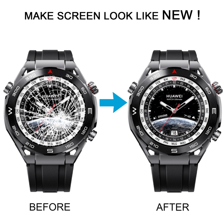 For Huawei Watch Ultimate Original LCD Screen Digitizer Full Assembly ...