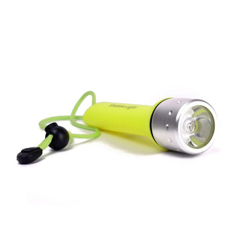 LED Waterproof Underwater Diving Flashlight Adjustable Torch Light ...