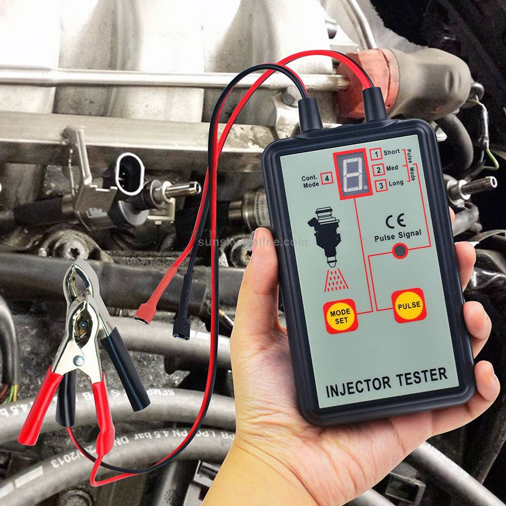EM276 Car Fuel Injector Tester 4 Pluse Mode Fuel System Scanning ...