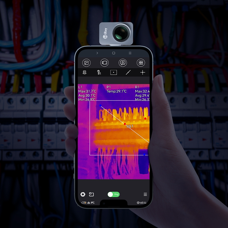 InfiRay P2 Pro Type-C Smartphones Thermal Camera Night Vision Infrared ...