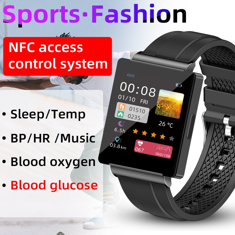 SUNSKY - KS01 1.85 Inch Smart Watch Supports Blood Glucose Detection ...