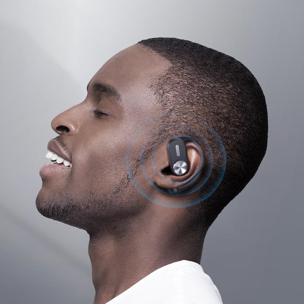 SUNSKY - TOTU BE-1-OWS Ear-Hanging Wireless Bluetooth Earphone(Black)