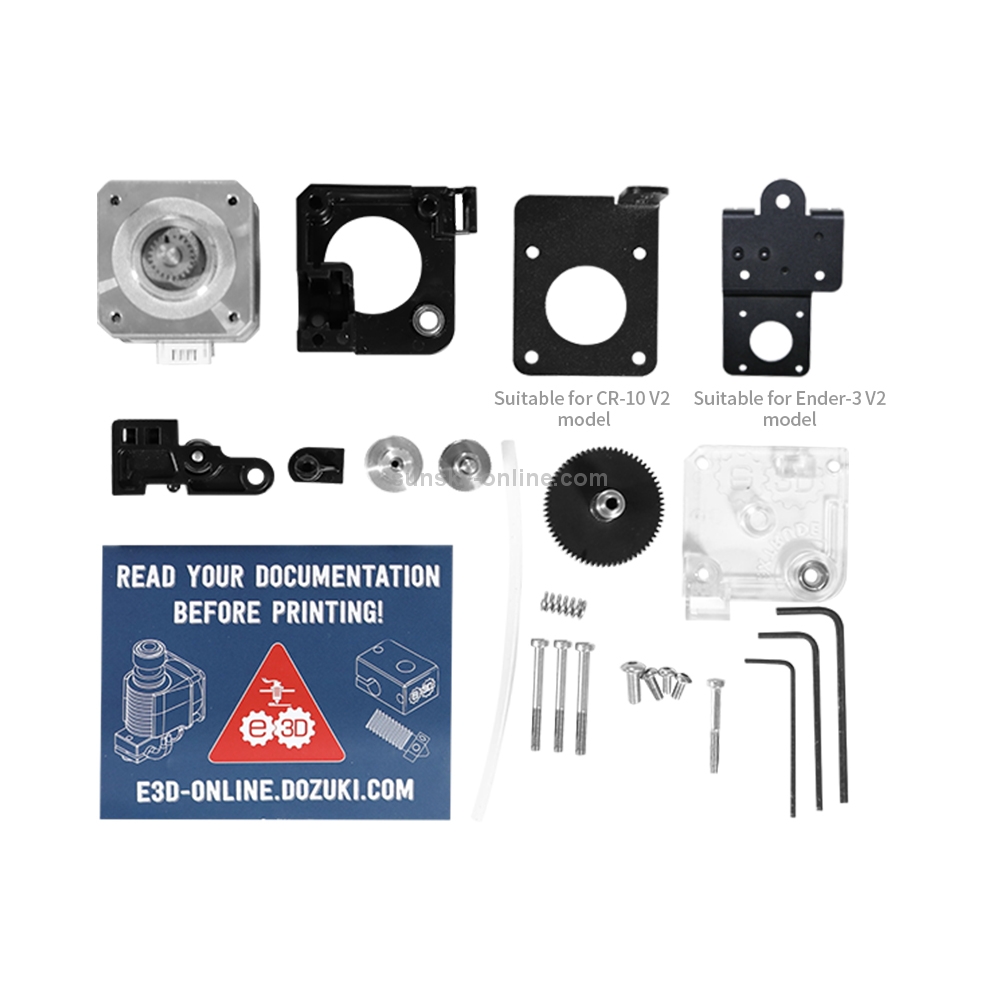 SUNSKY - Creality Silver All Metal Titan Direct Drive Extruder Kits 1 ...