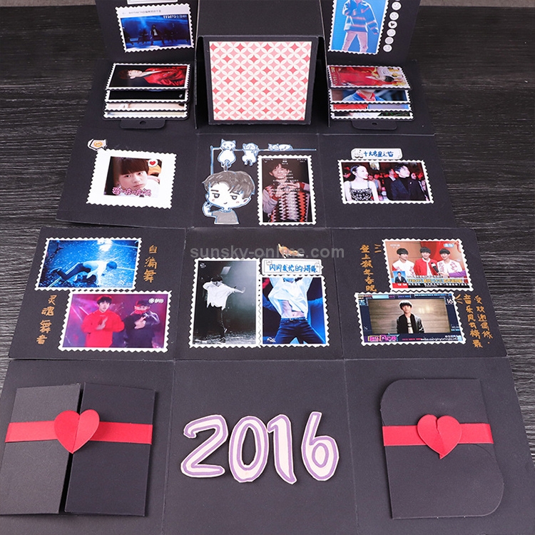 SUNSKY - Creative DIY Handmade Photo Album หนังสือที่ระลึก Time ...