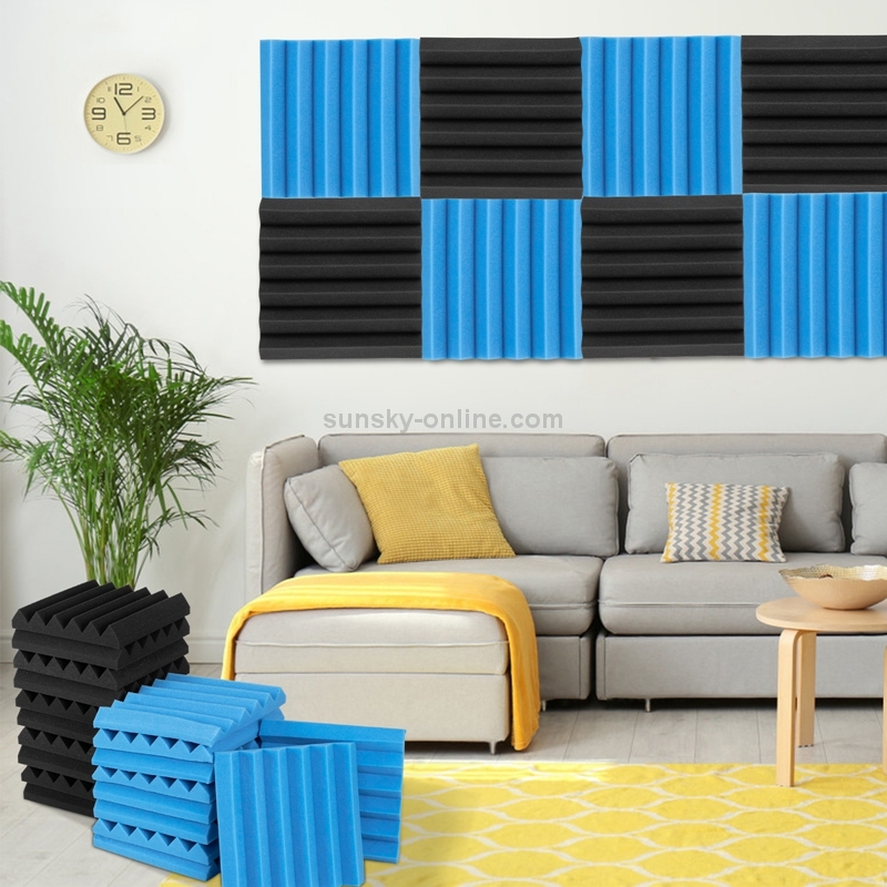 SUNSKY - [US Warehouse] 20 PCS Acoustic Foam Panel Wedge Studio ...