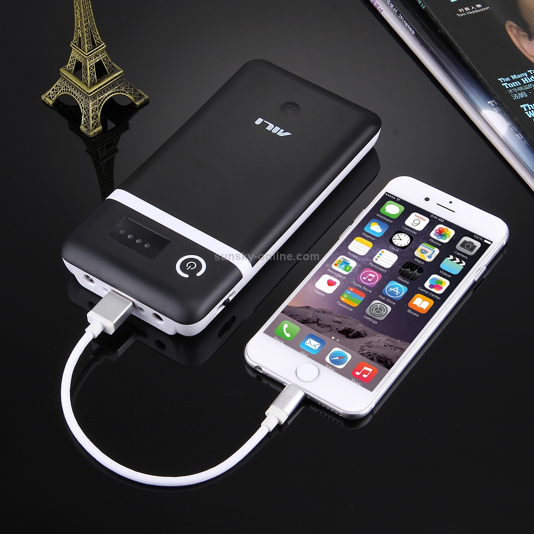 SUNSKY - แบบพกพา 20400mAh 6 x 18650 แบตเตอรี่กล่องพลาสติก Power Bank ...