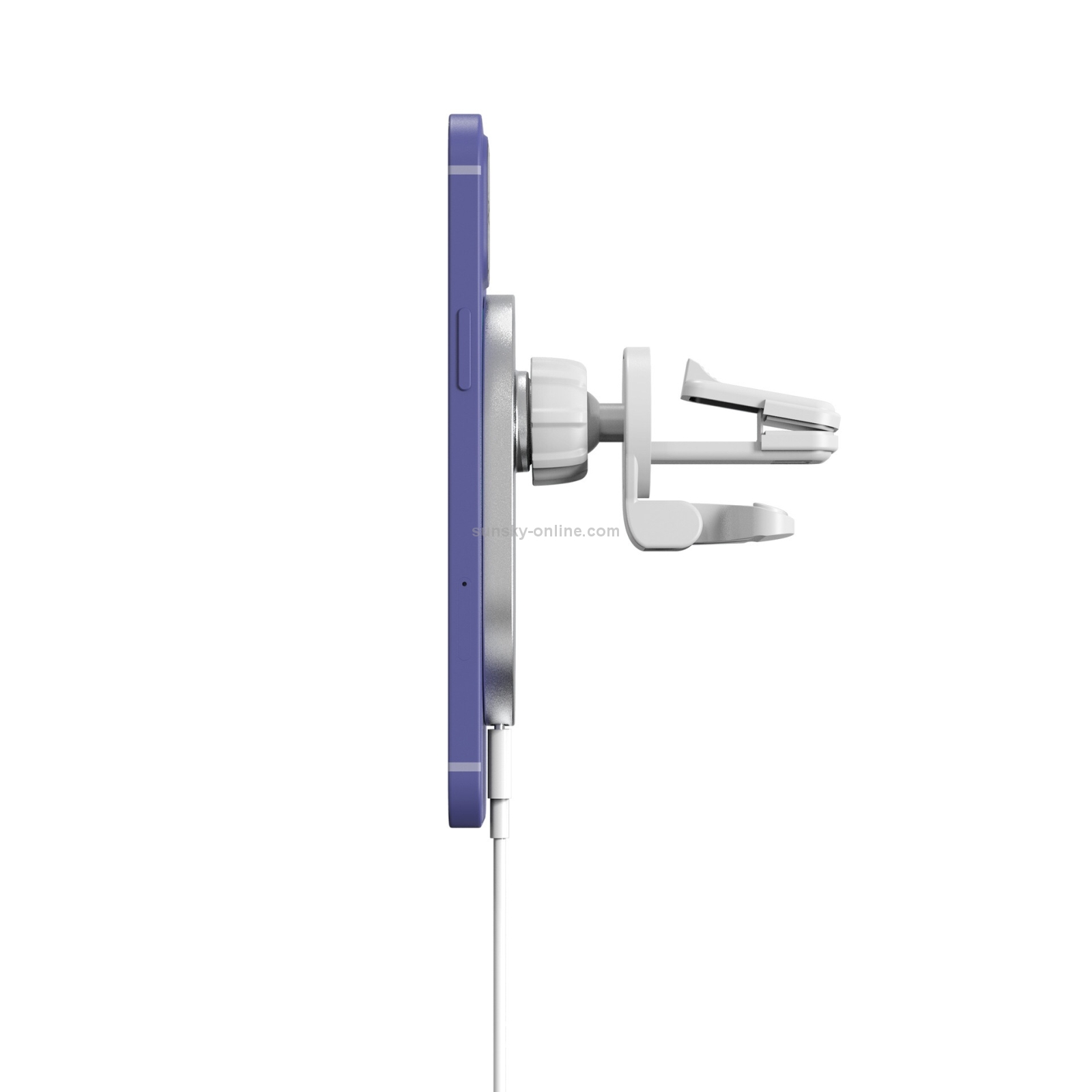 SUNSKY - X19 Magsafe Car Air Outlet Vent Mount Clamp Holder 15W Fast ...