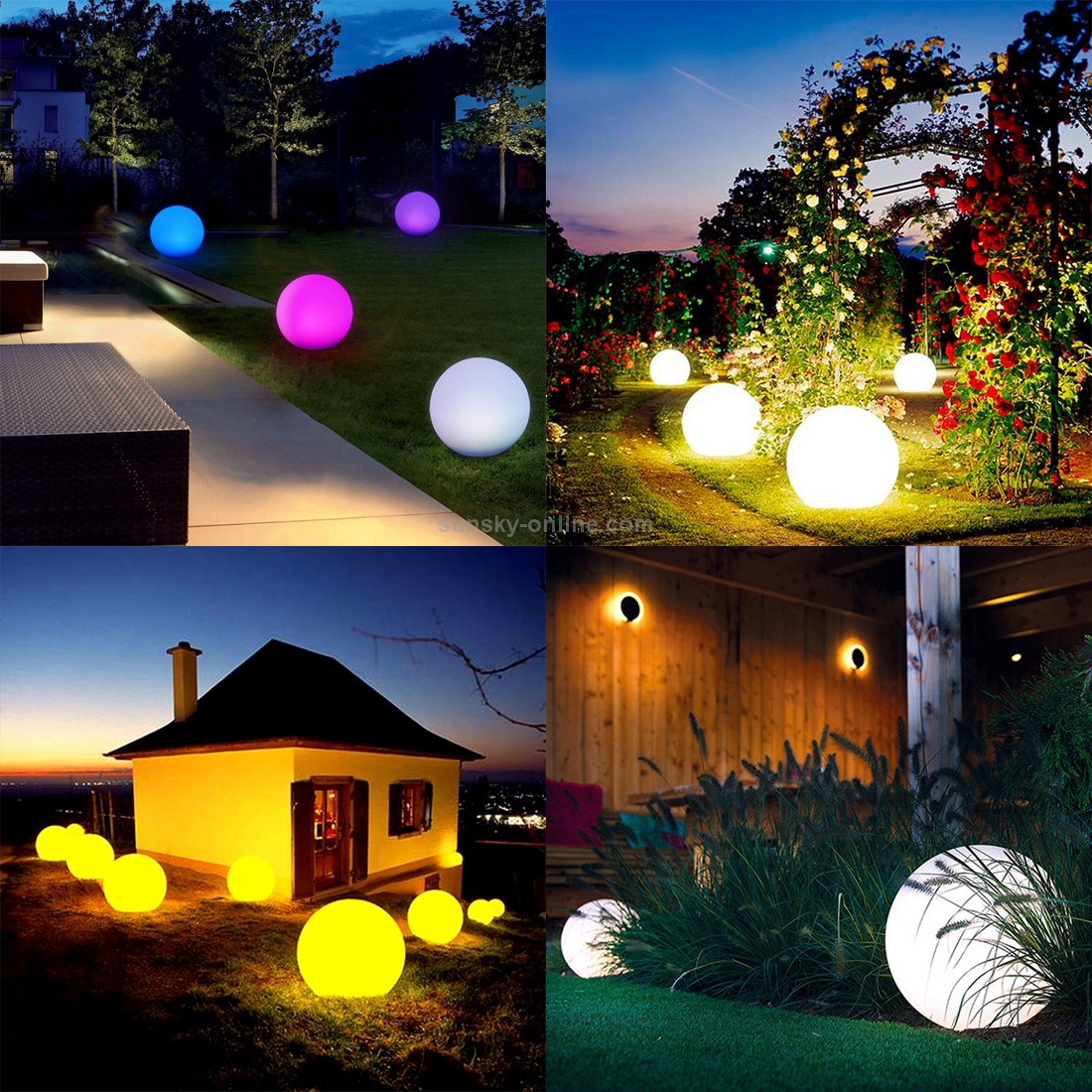 SUNSKY - Esmartlive ES-BALL ไฟ LED Ball Light สีสันสดใส 50 ซม. พร้อม ...
