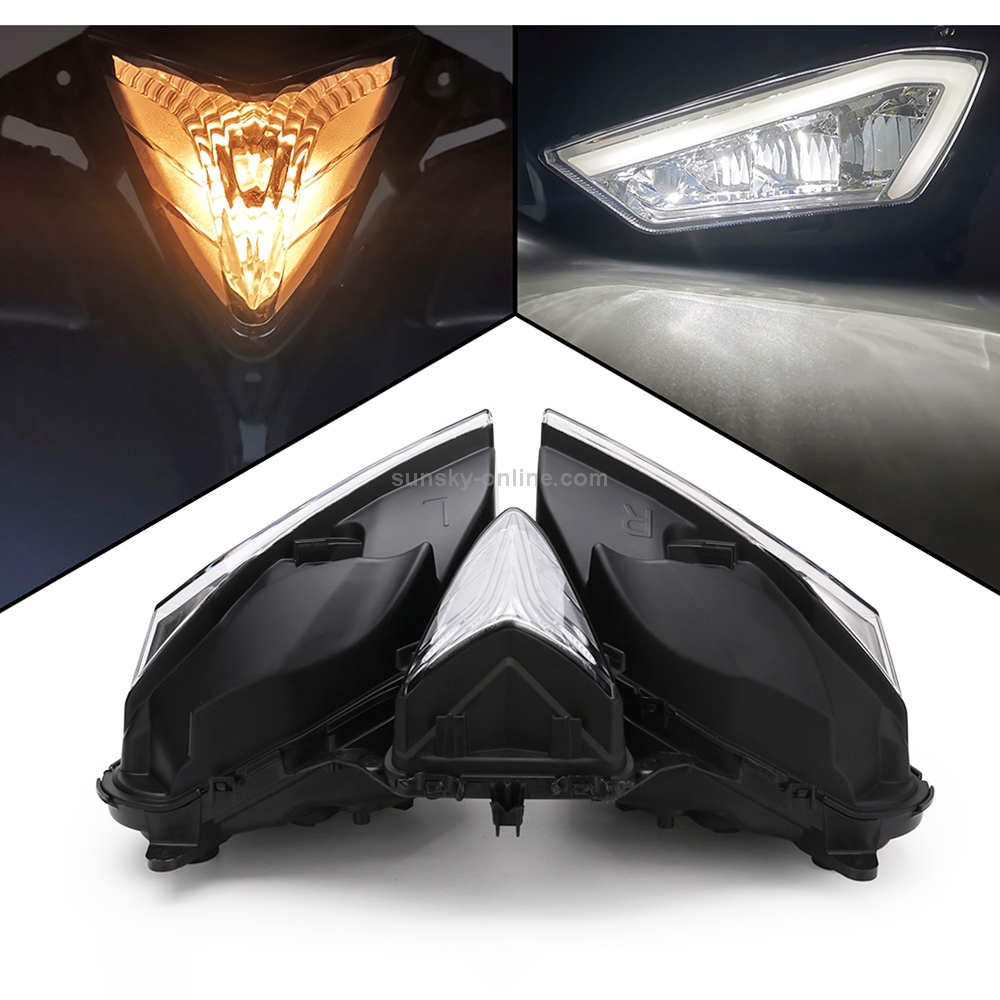 SUNSKY - Speedpark Motorcycle LED Headlight Assembly สำหรับ Yamaha YZF ...