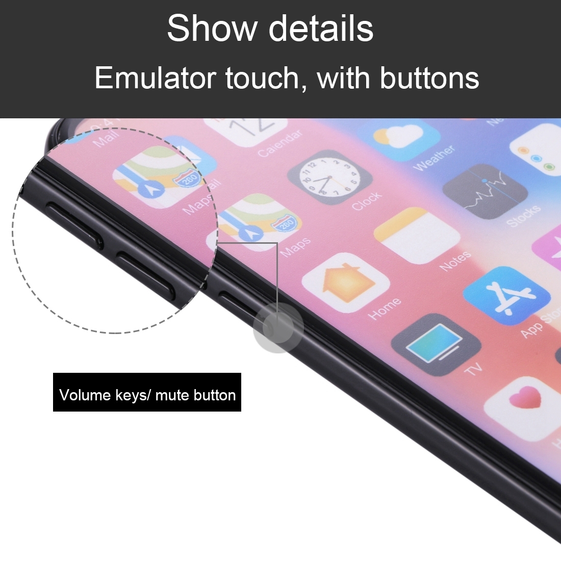 SUNSKY - สำหรับ iPhone X Color Screen NonWorking Fake Dummy Display ...