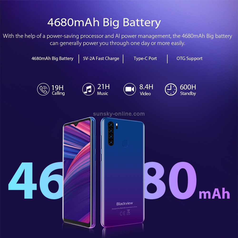 [HK Warehouse] Blackview A80 Pro, 4GB+64GB