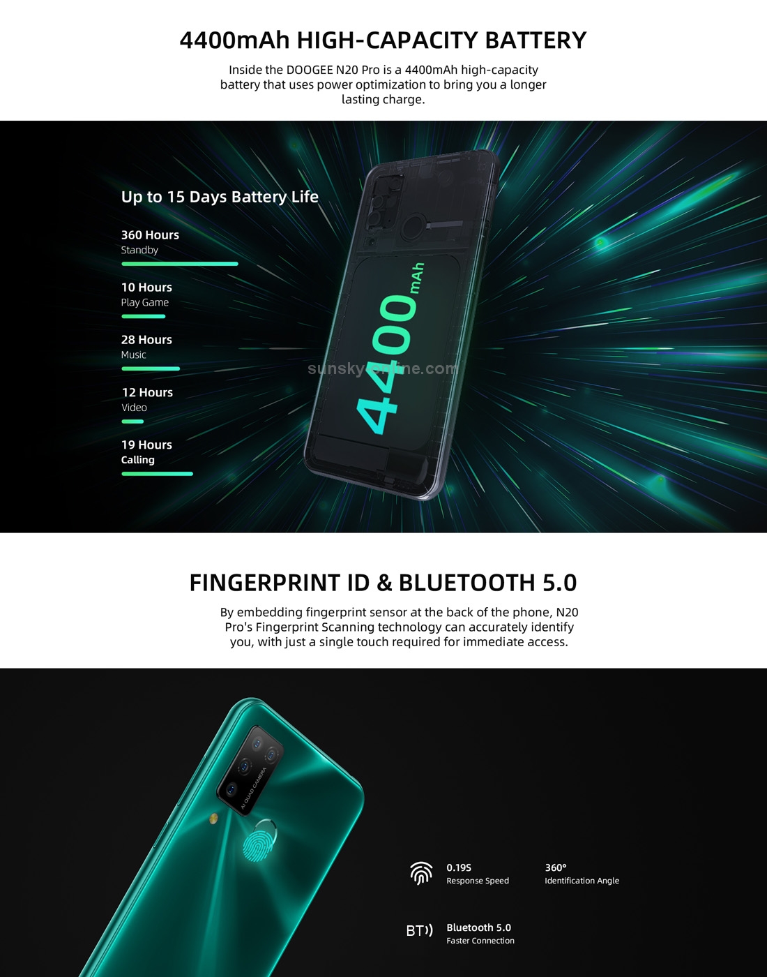 [HK Warehouse] DOOGEE N20 Pro, 6GB+128GB