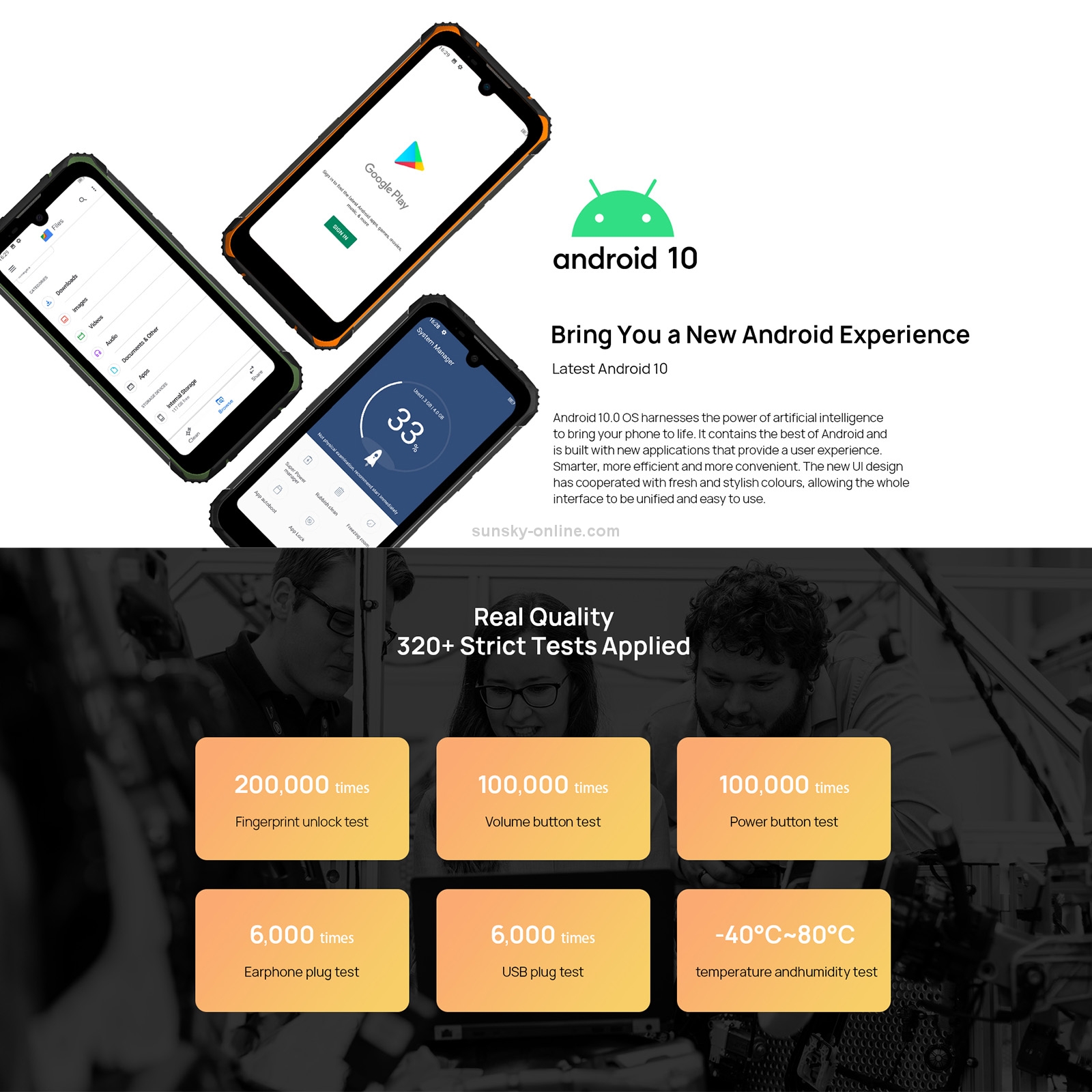 [HK Warehouse] DOOGEE S59 Pro Rugged Phone, 4GB+128GB