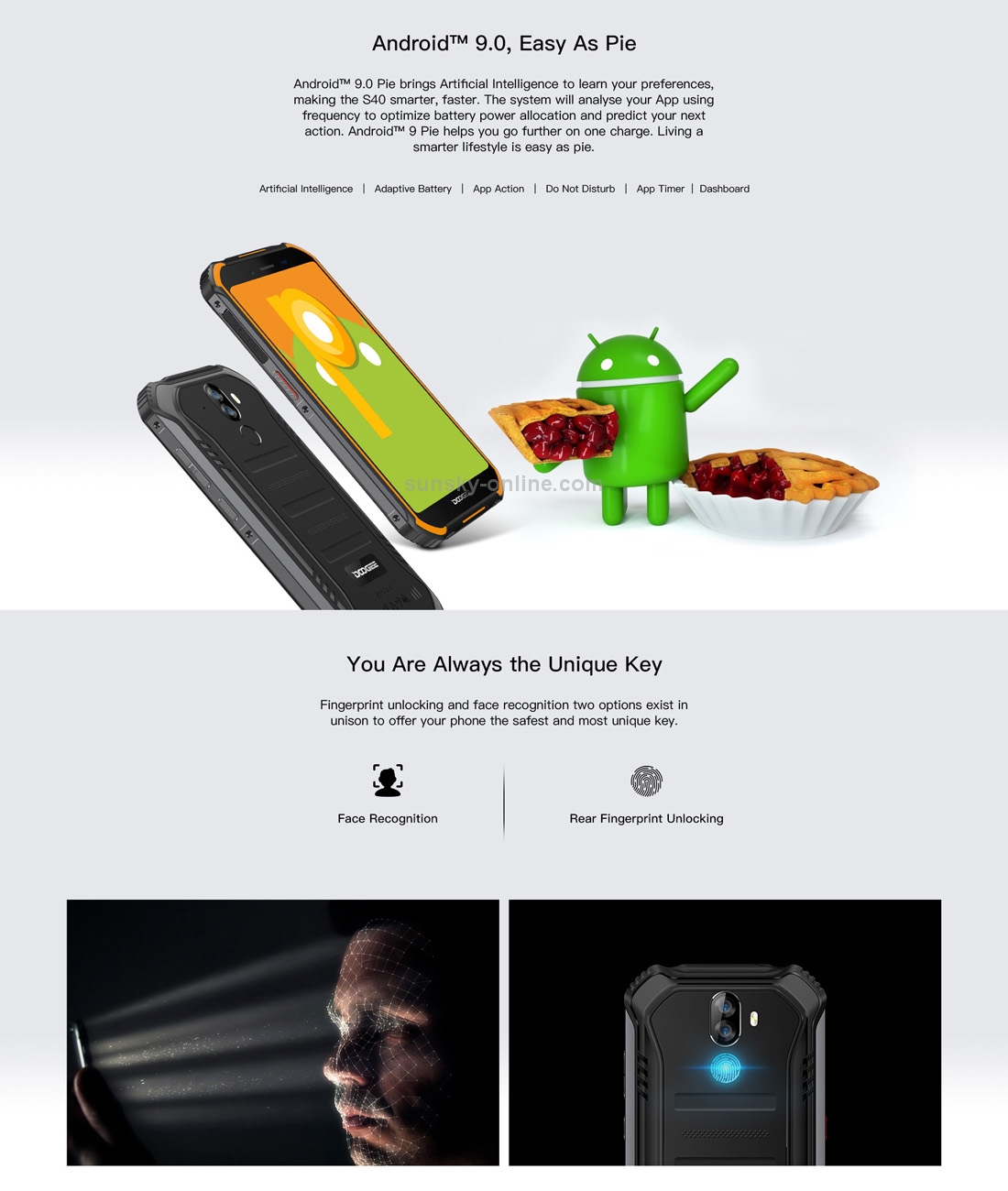[HK Warehouse] DOOGEE S40 Rugged Phone, 3GB+32GB