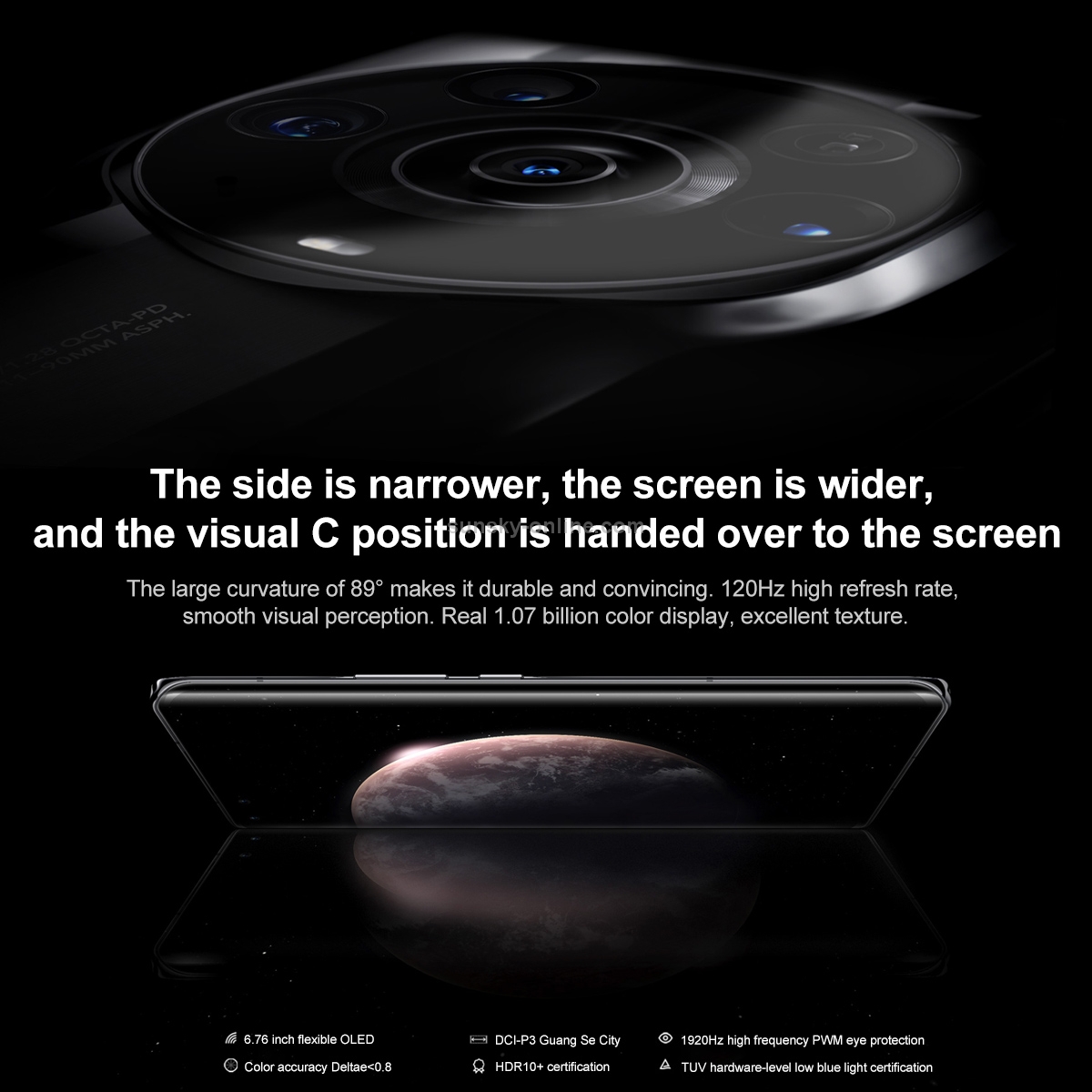 SUNSKY - Honor Magic3 Pro + 5G ELZ-AN20, กล้อง 64MP, 12GB + 512GB, จีน ...