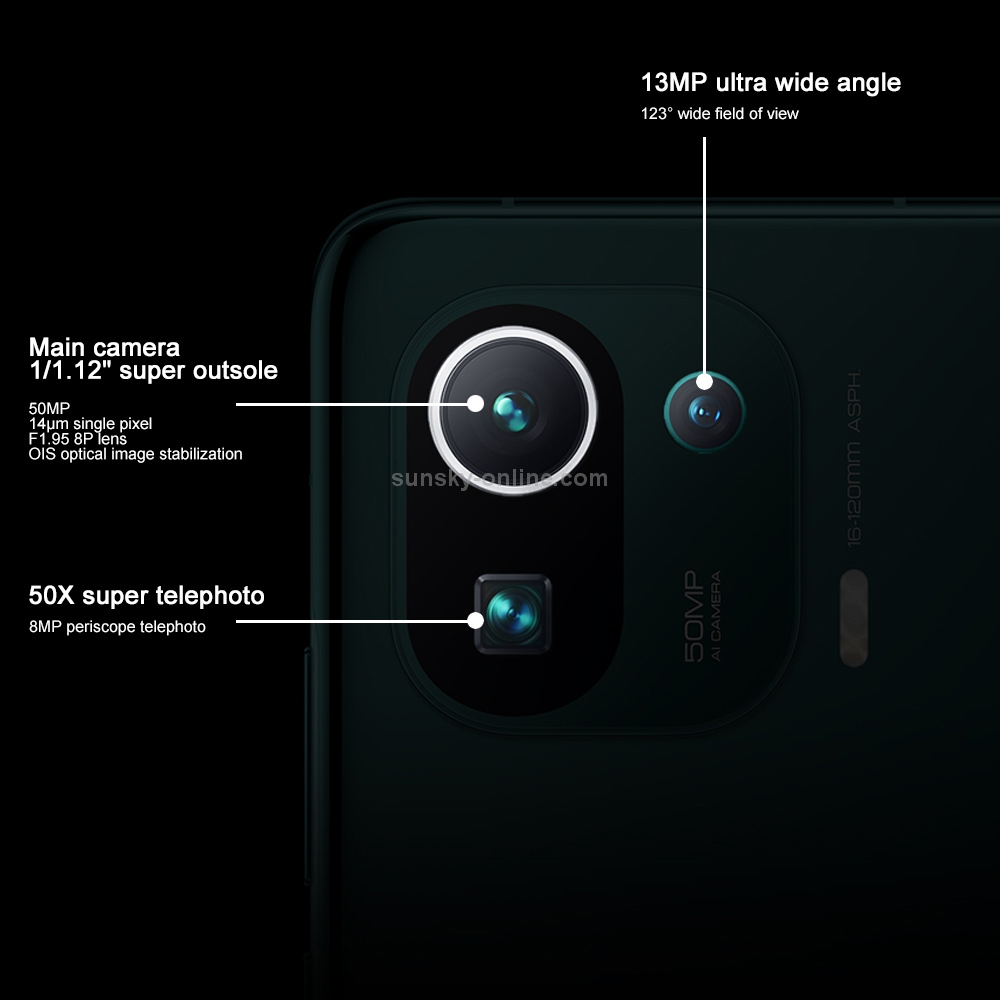 Xiaomi Mi 11 Pro 5G, 50MP Camera, 8GB+256GB