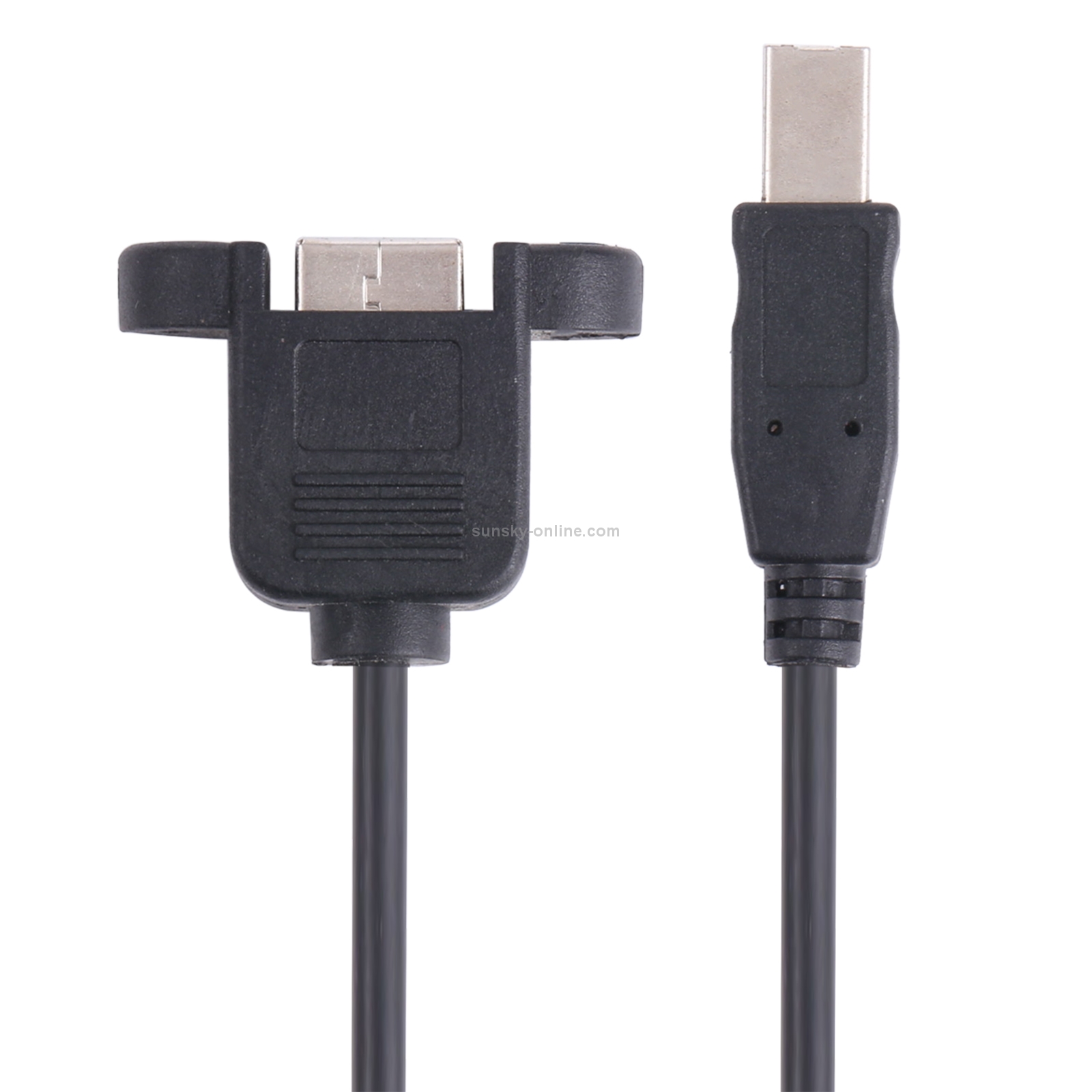 SUNSKY - สายเคเบิลต่อเติม USB USB BM ถึง BF พร้อมรูสกรูความยาว: 1M