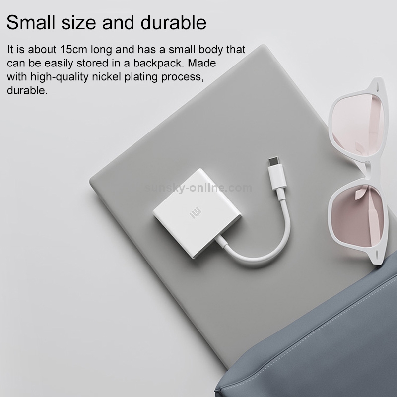 SUNSKY - Original Xiaomi USB-C / Type-C to HDMI + USB 3.0 Multi ...